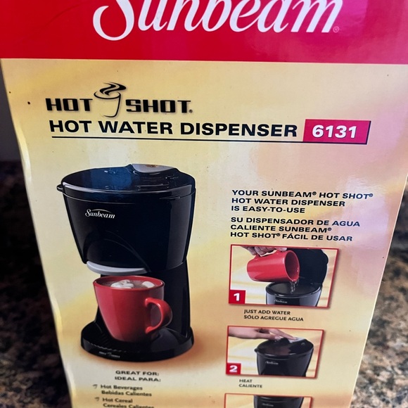 Sunbeam | Kitchen | Sunbeam Hot Shot Water Dispenser New | Poshmark